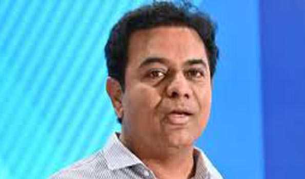 KTR congratulates Cong for winning mandate in Telangana Assembly election KTR congratulates Cong for winning mandate in Telangana Assembly election