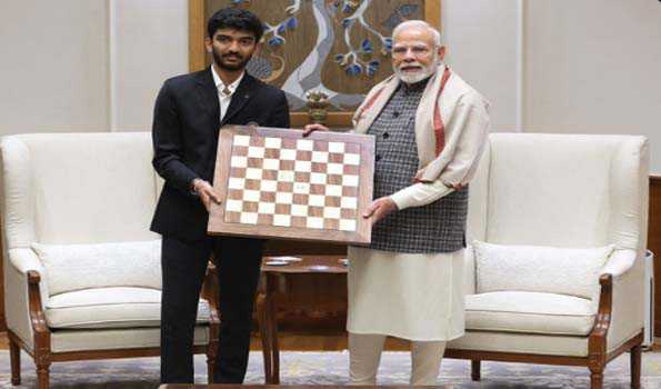 World Chess champ Gukesh is India's pride : Modi