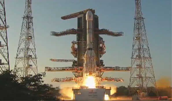 GSLV-F14 carrying INSAT-3DS weather satellite lifts off from SHAR Range