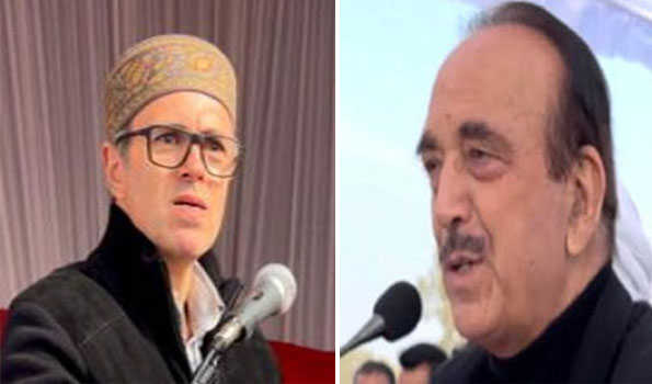 Omar hits out at Azad, says he was begging for RS seat in 2015