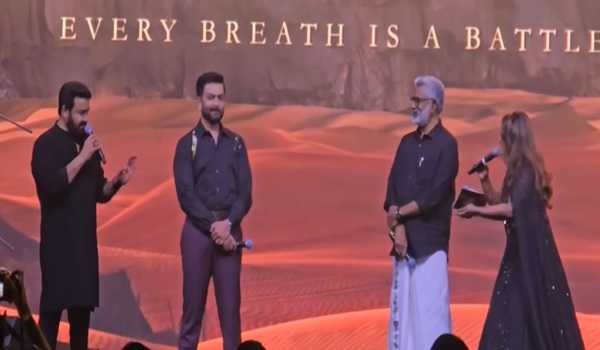 Mohanlal, Prithviraj Sukumaran grace music launch of The Goat Life