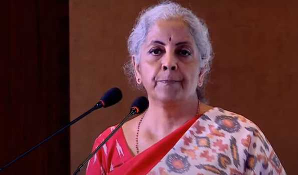 Nirmala Sitharaman felicitates Chennai's RJ Vishnu Priya in Delhi