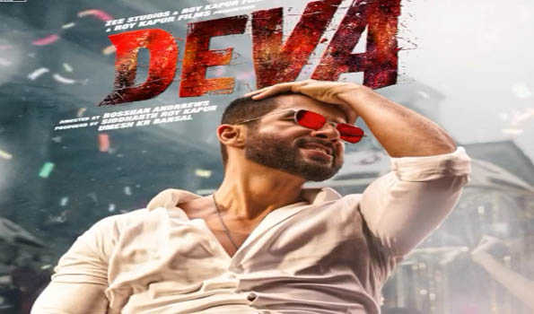 Shahid Kapoor's upcoming film Deva unfolds new motion poster