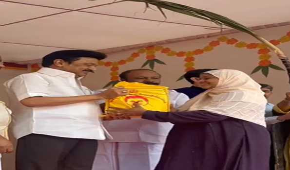 Stalin launches distribution of free Pongal gift hamper