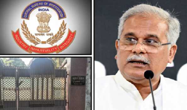 ED raids Baghel's residence in Chhattisgarh